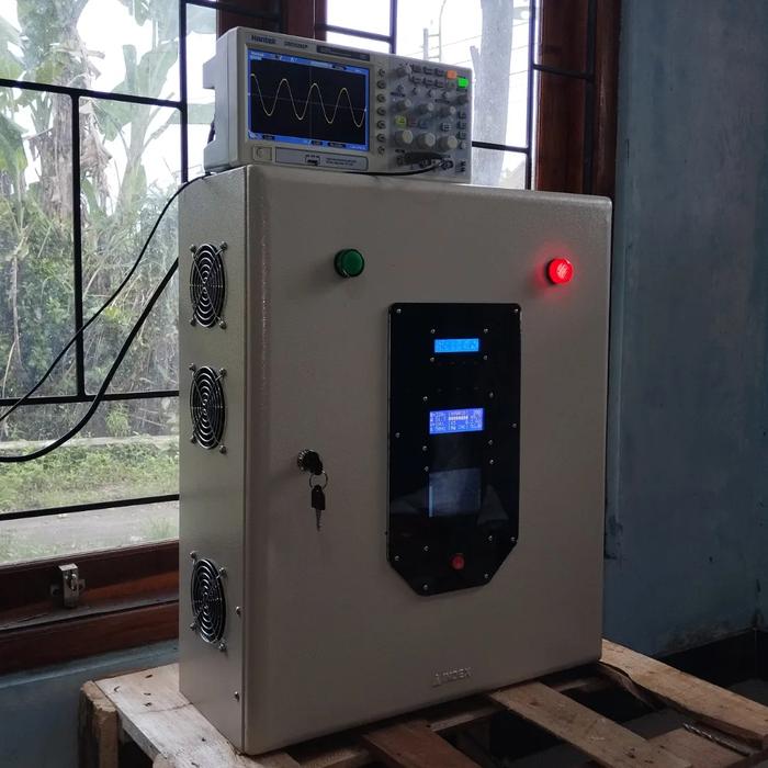 Jual Inverter rakitan 5000w plus MPPT 100a ATS Sinkronasi - MPPT+ATS ...