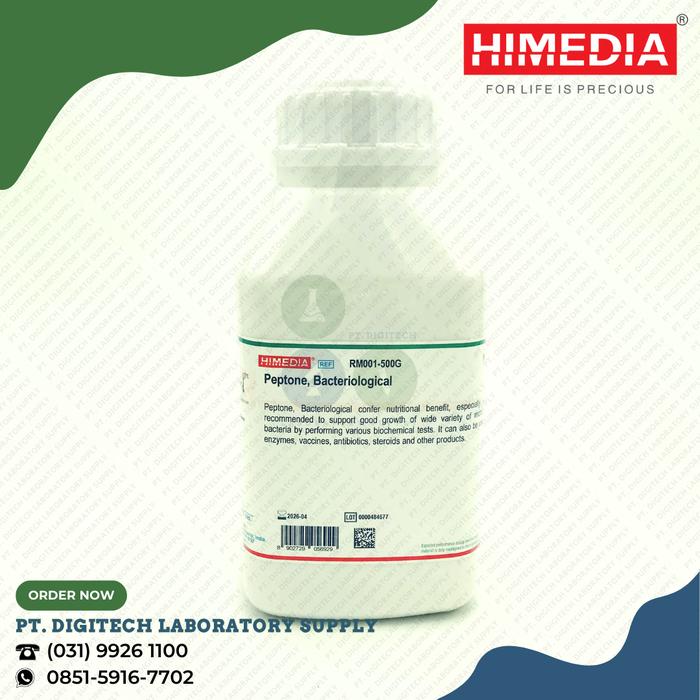 Jual Peptone Bacteriological RM001-500G HIMEDIA (500g) - Kab. Sidoarjo ...