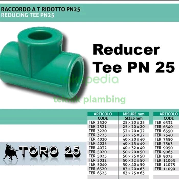 Jual Tee PPR Toro Made in Italy (TORO) - 2" inch - Jakarta Pusat ...