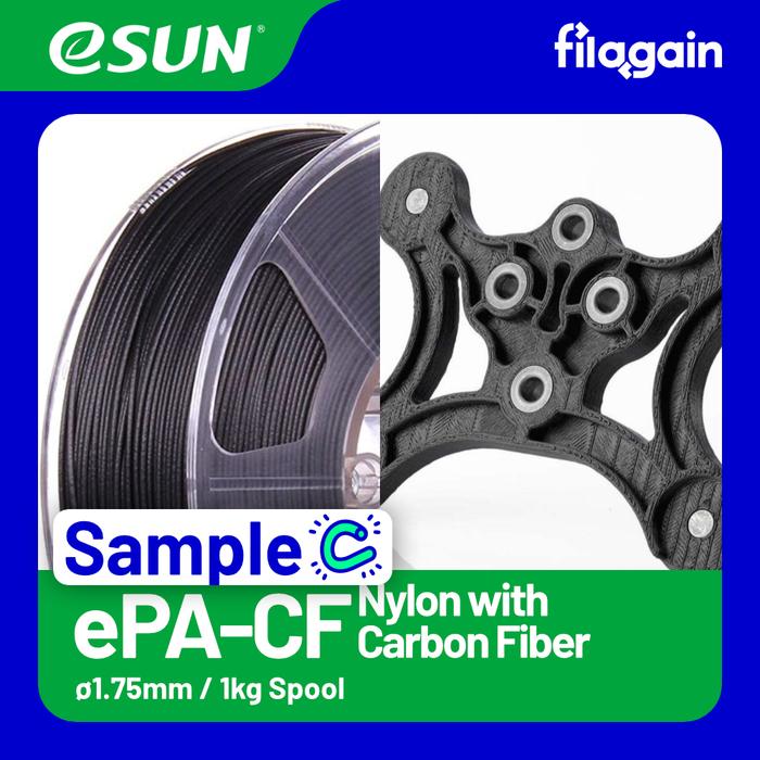 Jual eSUN Sample ePA-CF / Nylon Carbon Fiber / 1.75mm / per 1m ...