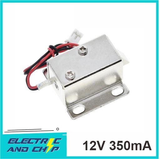 Jual Selenoid Door Lock Electric DC 6V / 12V Electric - 12V 350mA ...