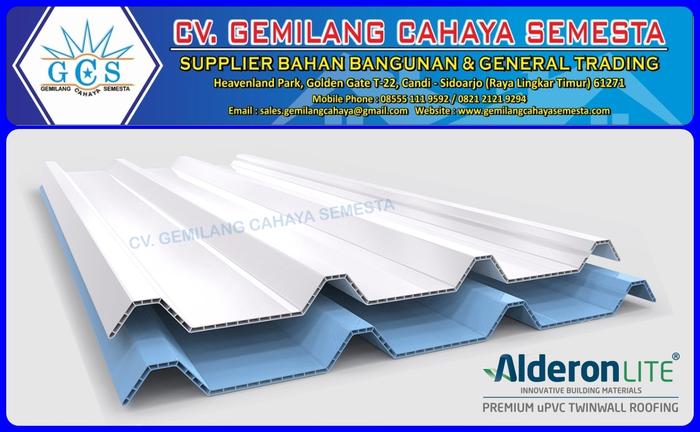Jual Alderon Lite ( 6 meter ) / Atap UPVC Twin Wall - Kab. Sidoarjo ...