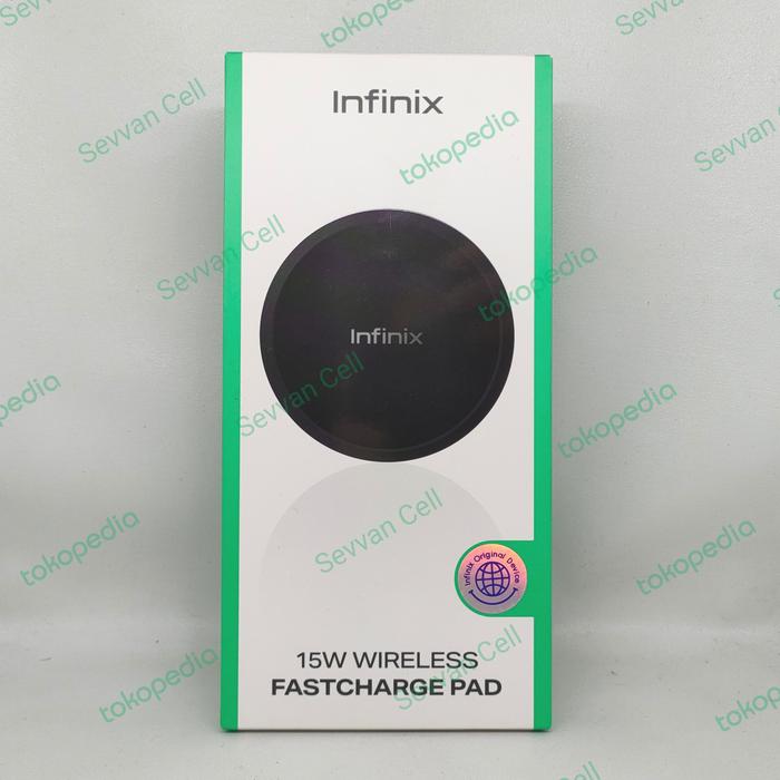 Jual Charger 15W Wireless Fast Charge Pad Infinix Original Second ...