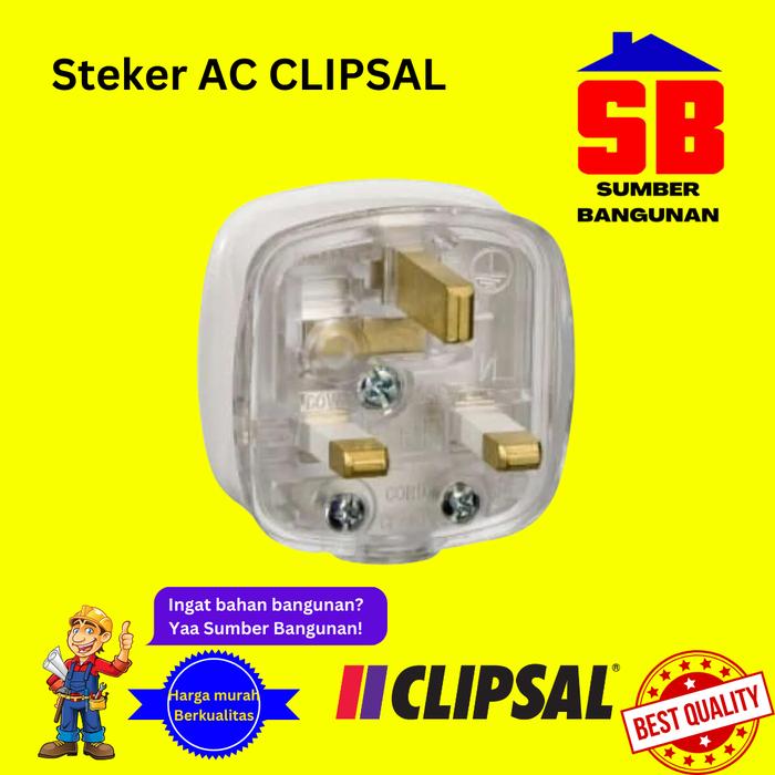 Jual STEKER AC CLIPSAL SCHNEIDER / STOP KONTAK AC COLOKAN AC CLIPSAL ...