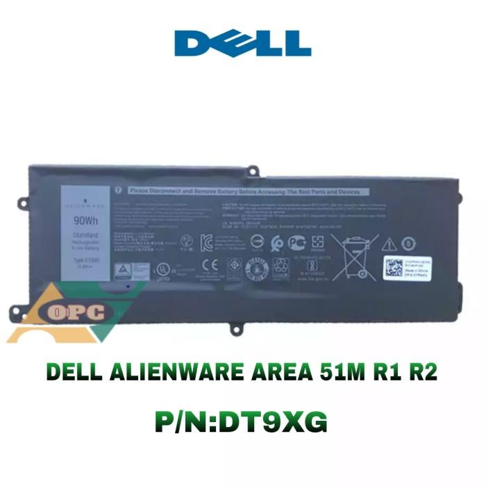Jual Baterai DT9XG For Dell Alinwaré Area 51m ALWA51M 07PWXV 7PWKV ...