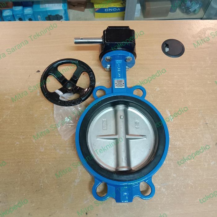 Jual Butterfly Valve 8" inch DN200 Model Gear Box Seat EPDM - Jakarta Barat - Mitra Sarana ...