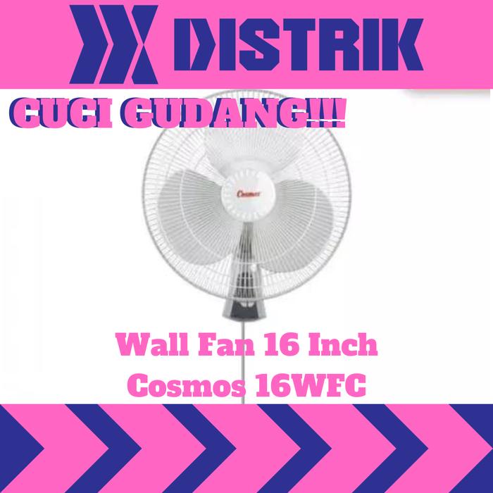 Jual Wall Fan 16 Inch Cosmos 16WFC / 16-WFC / 16 WFC - Kota Tasikmalaya - Distrik - Distributor ...