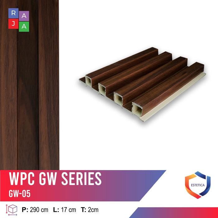Jual WPC Wood Wall Panel PVC Wallpanel Dekorasi pengganti Stiker ...