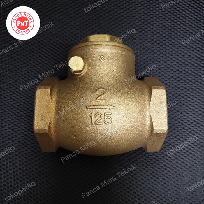Jual 2" inch Swing Check Valve Kuningan Kitz - Jakarta Barat - Panca ...