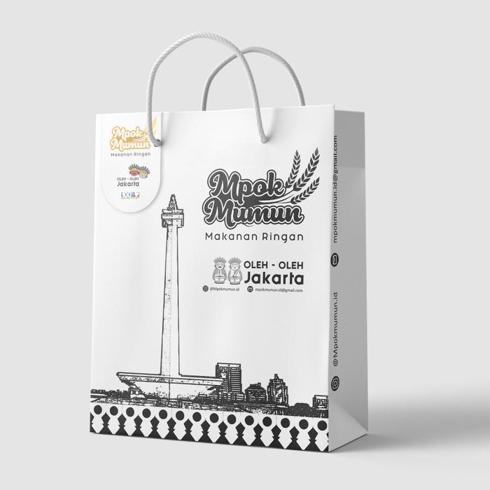 Jual Paket oleh oleh dari jakarta khas betawi Mpok Mumun dengan Paper ...