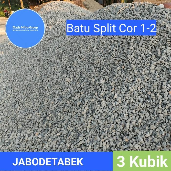 Jual Batu Split Cor 1-2 cm 1 Truk Engkel 3 m3 Kubik Koral - Kab ...