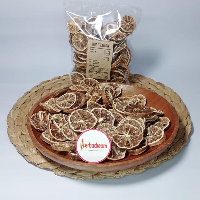 Jual 15 GRAM BUAH LEMON CITRUS LIMON JERUK LIMUN SITRUN NINGMENG KERING ...