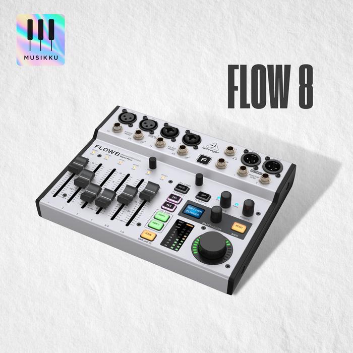 Jual Behringer FLOW 8 8-Input Digital Mixer and USB / Audio Interface ...