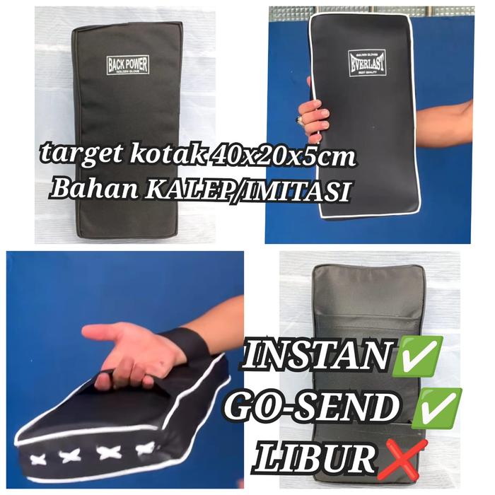 Jual punching pad target bantal karate taekwondo silat murah 20 x 40 ...