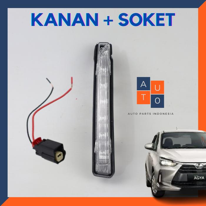 Jual Lampu DRL Agya 2023 ORIGINAL TOYOTA PART 25-AT15 25-AT16 - KANAN ...