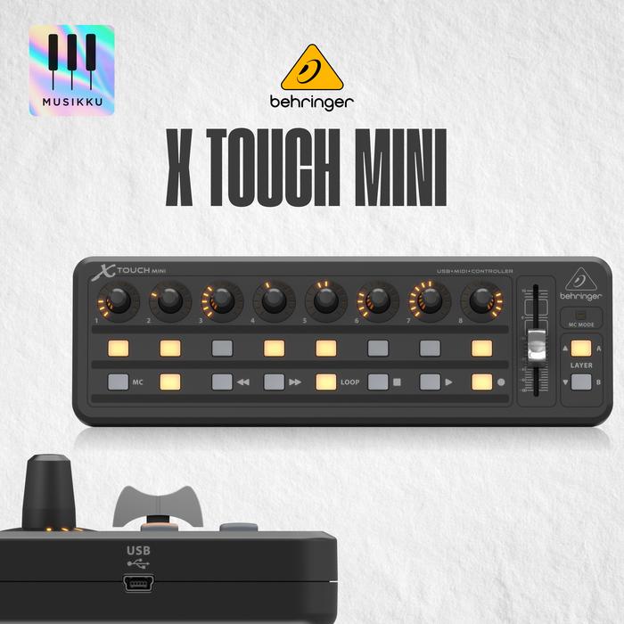 Jual Behringer X TOUCH MINI Universal USB Controller - Kota Bandung - Musik_ku | Tokopedia