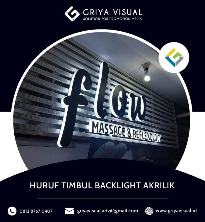 Jual HURUF TIMBUL BACKLIGHT FLOW - Jakarta Selatan - Griya Visual | Tokopedia