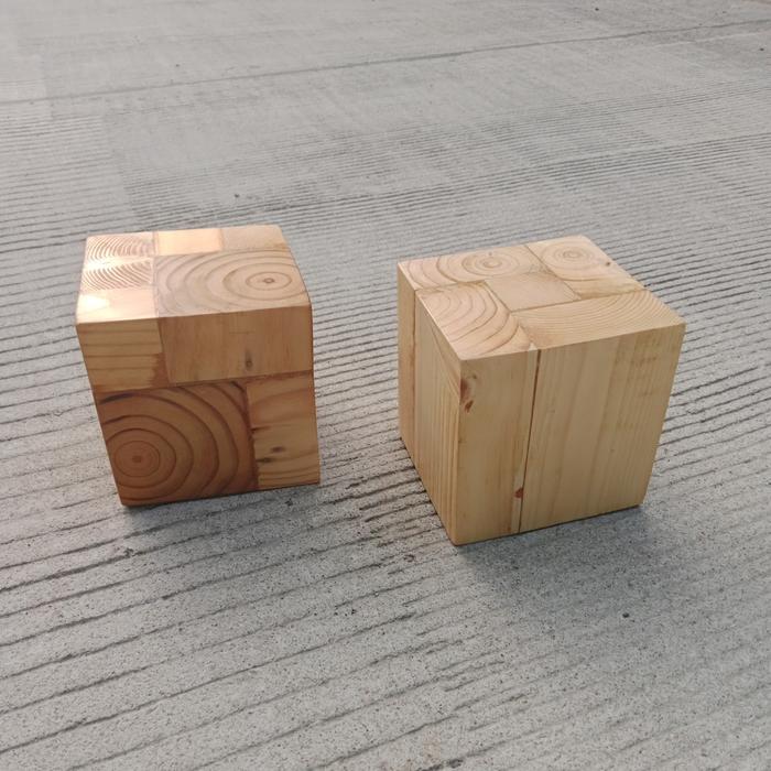 Jual Laminated Wooden Block/ Balok Laminasi 15 cm x15 cm x 15 cm - Kab ...