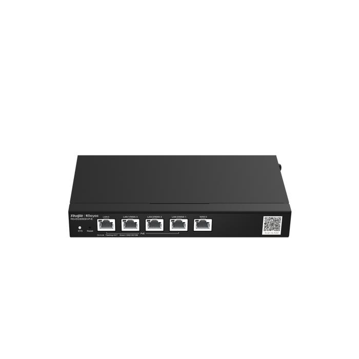 Jual Ruijie RG-EG305GH-P-E, Router Kantor Reyee 5-Port PoE Manage Cloud ...