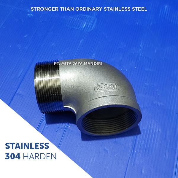 Jual Street Elbow Knee 2" Siku Stainless 304 SS304 Drat Luar Dalam 2 ...