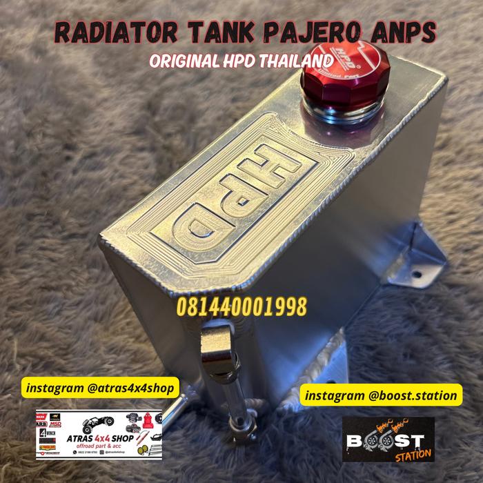 Jual tabung radiator tank HPD pajero anps mivec variasi cover turbo ...