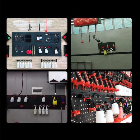 Jual Rak Alat Perkakas Bengkel/Wall Perforated Rack Tool Hanger Storage ...