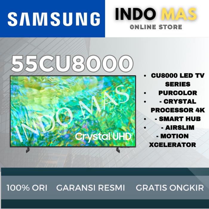 Jual SAMSUNG led tv 55CU8000 55inch crystal uhd 4K smart tv UA55CU800 - Jakarta Barat - Indo Mas ...