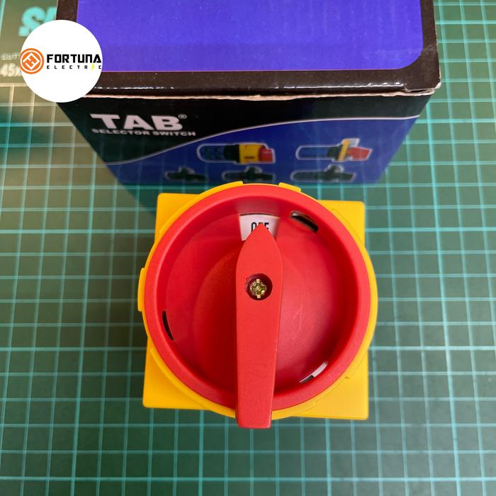 Jual TAB Selector Switch ON OFF SA10 SAP-32-2-3 690V 440VAC 32A ...