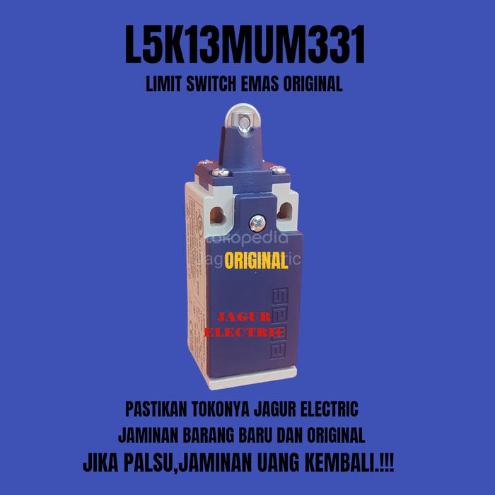 Jual L5K13MUM331 -Limit Switch EMAS Roller Lever ORIGINAL - Jakarta ...