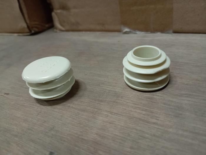 Jual Tutup pipa PJ-110 / Plastic and cap / Ivory / Black - Ivory - Kab ...