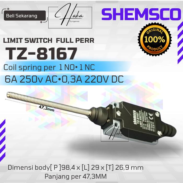 Jual TZ-8167 shemsco / Limit switch Full per / switch mesin percetakan - Jakarta Barat ...