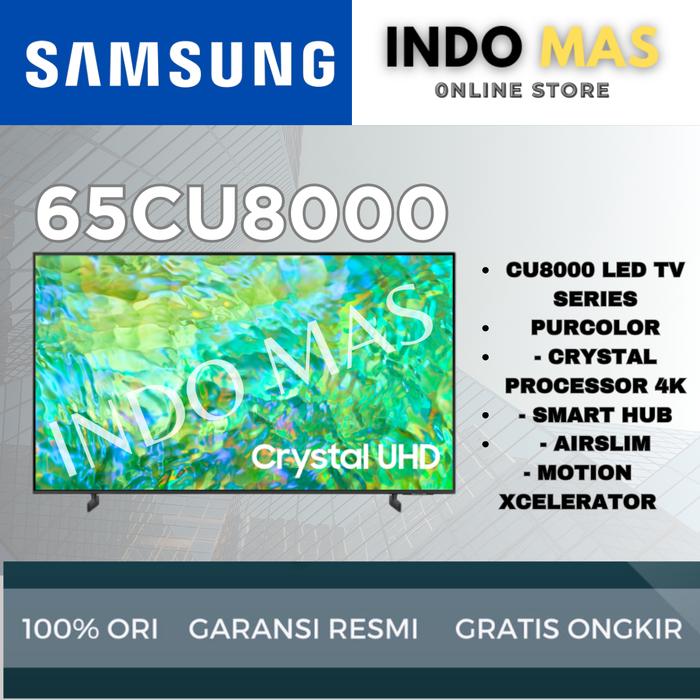 Jual SAMSUNG led tv 65CU8000 65inch crystal uhd 4K smart tv UA65CU8000 - Jakarta Barat - Indo ...