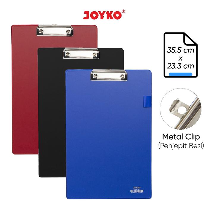Promo Joyko Clipboard A4 F4 Folio / Papan Jalan Alas Ujian Kayu Joyko ...