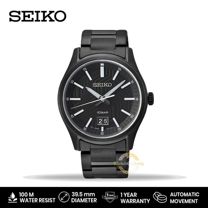 Promo Jam Tangan Pria Seiko Classic SUR515P1 Discover More Black ...