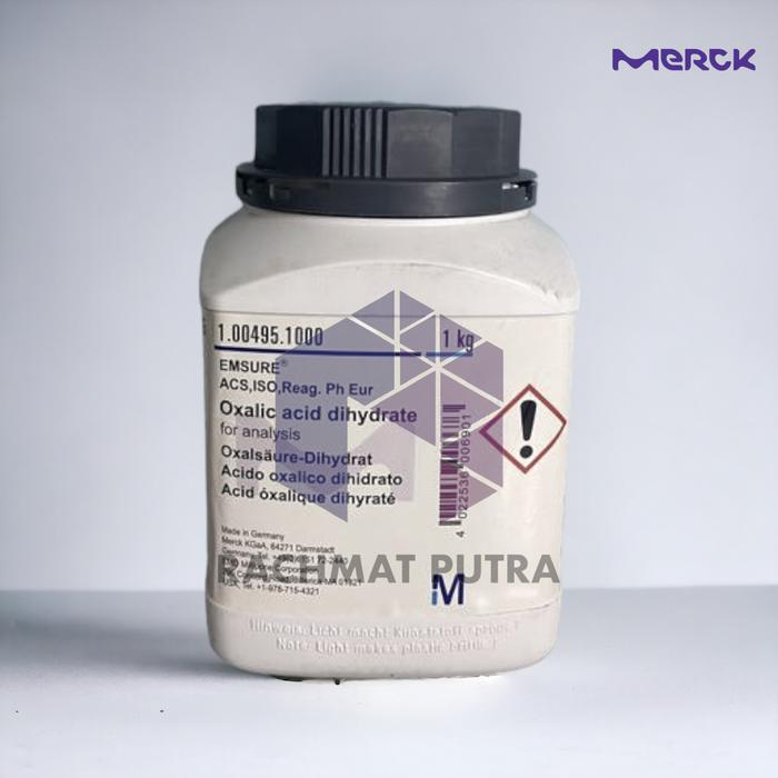 Jual Asam Oksalat Dihidrat Pro Analisis / Oxalic Acid merck 1.00495. ...