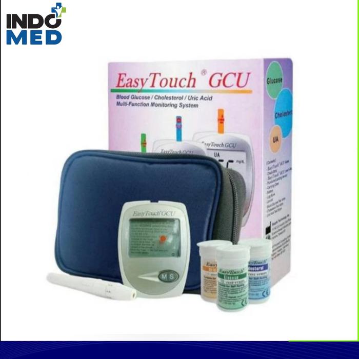 Jual Easy Touch Gcu 3 In 1 Alat / Alat Easy Touch Gcu -alat Test Darah ...