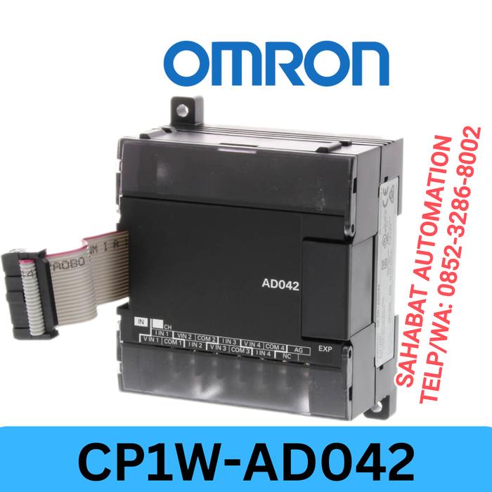 Jual Omron CP1W-AD042 CP1WAD042 Expansion Analog Input PLC Omron CP1W AD042 - Kab. Gresik ...
