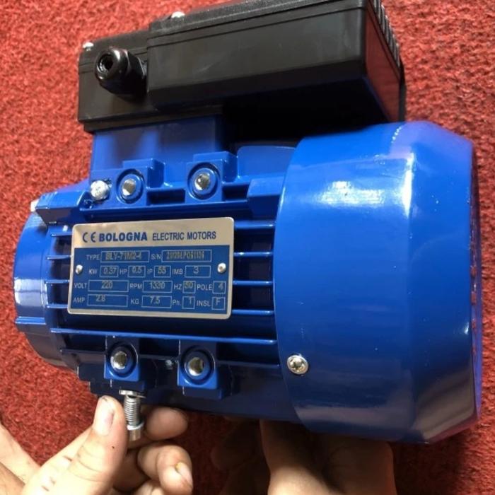 Jual Dinamo Bologna Elektric Motor 0.5HP 1 Phase 220 Volt Elektro ...