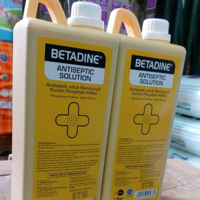 Jual betadine 1 liter original - betadin 1liter - Jakarta Timur ...