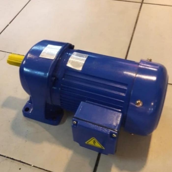 Jual Helicak Gear Motor G3LM 1/4HP Yuema Ratio 5 - 25 AS 18 3 Phase ...