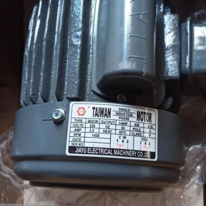 Jual Dinamo Jiayu 1/4 HP Dinamo Elektro Motor 4 Pole 1 Phase - Jakarta Utara - Super Tool ...