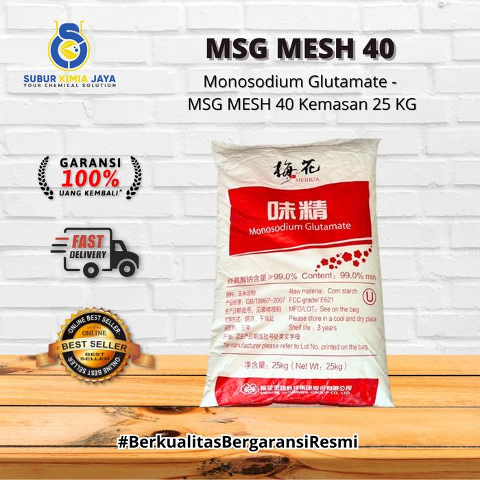 Jual Monosodium Glutamate - MSG MESH 40 25 KG - Kota Bandung - Subur Kimia Jaya | Tokopedia