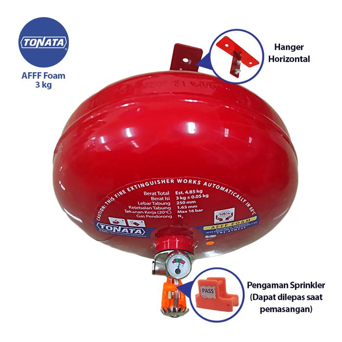 Promo Automatic Thermatic Pemadam Api Otomatis / AFFF Foam 3 kg Tonata ...
