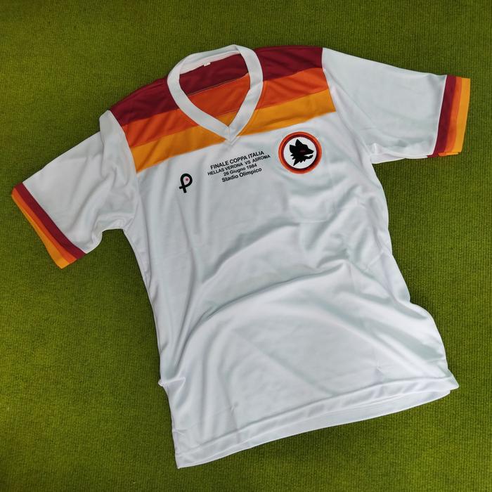 Jual Jersey retro AS ROMA 1979-1980 juga Juara Coppa Italia 1984 - Kab ...