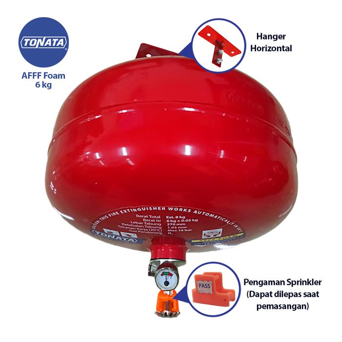 Promo Automatic Thermatic Pemadam Api Otomatis / AFFF Foam 6 kg Tonata ...
