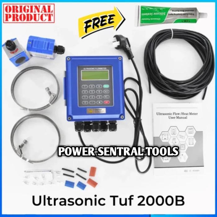 Jual TUF-2000B TM-1 Ultrasonic flow meter DN50mm-DN700mm wall mounted ...