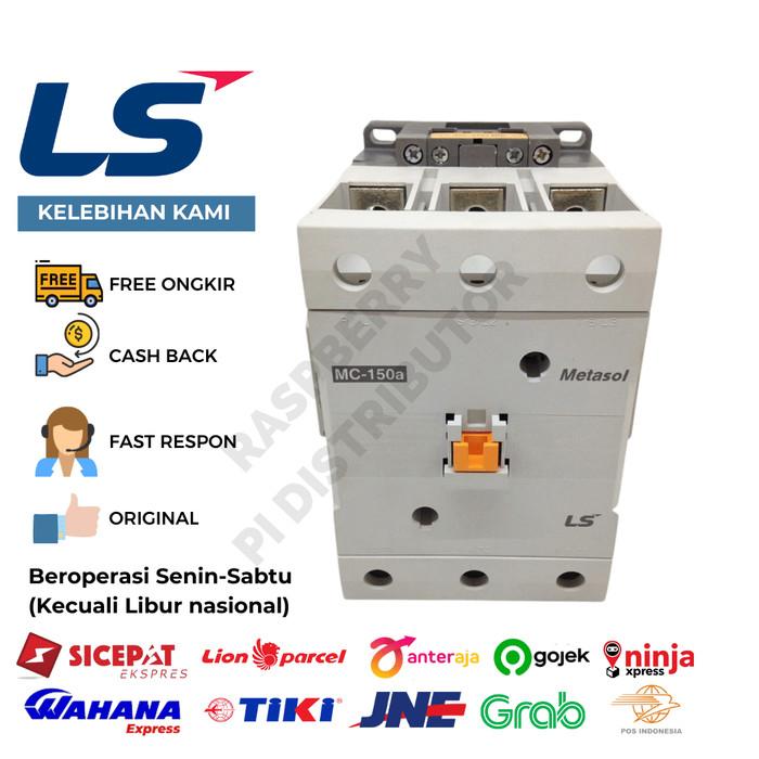 Jual LS KONTAKTOR 150A 75KW CONTACTOR MC-150A 2A2B AC 48V - Jakarta ...