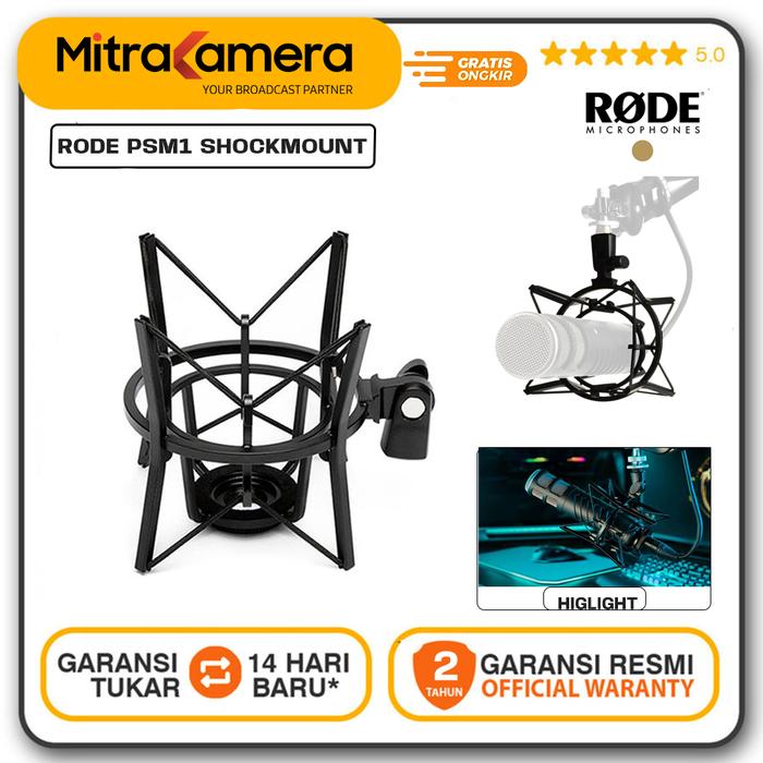 Promo Rode PSM1 Shockmount for Rode Podcaster or Procaster Cicil 0% 3x ...