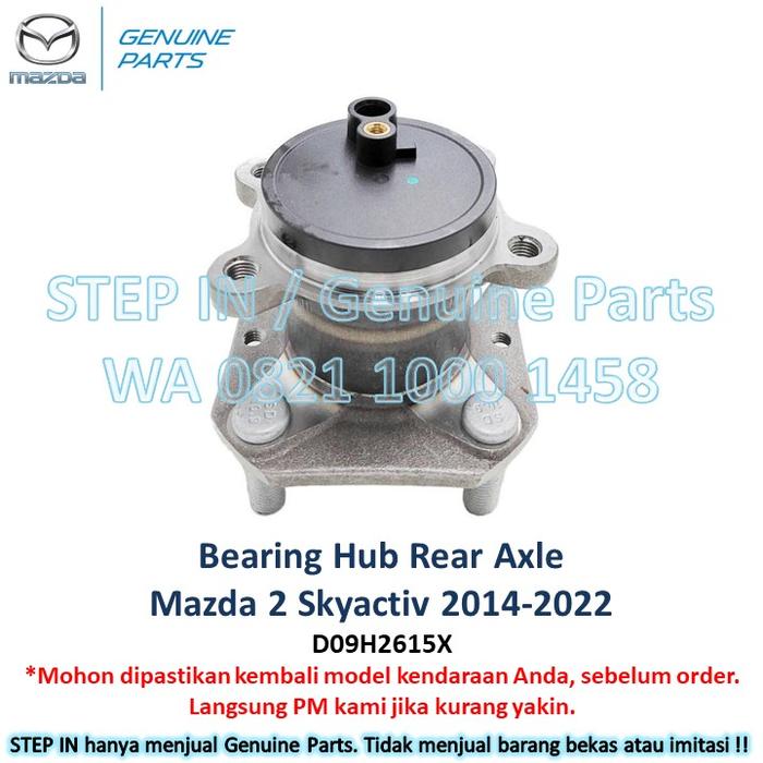 Jual Bearing Hub Roda Belakang Mazda 2 MAZDA2 skyactiv 2014-2022 ...
