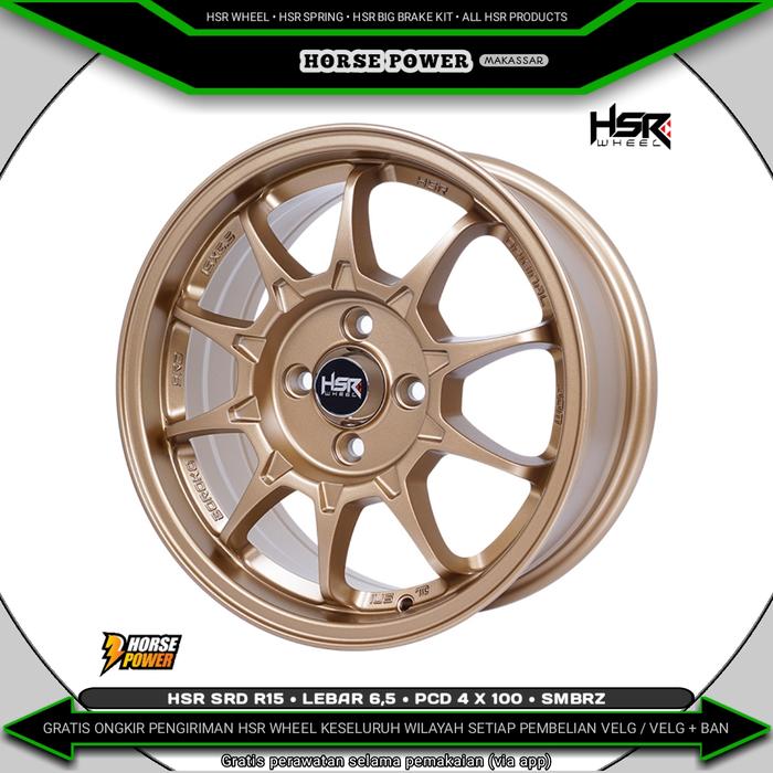 Jual Velg R15 • Mobil 4 Baut Roda • Single Pcd 4 x 100 • Hsr Boroko Srd ...